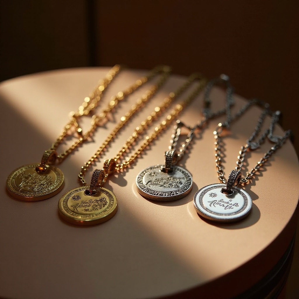 Einzigartige Kette mit Plättchen Gravur: Stilvoll & Persönlich